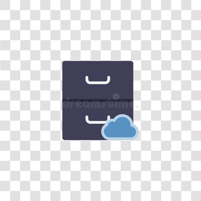 Archive Icon Sign and Symbol. Archive Color Icon for Website Design and ...