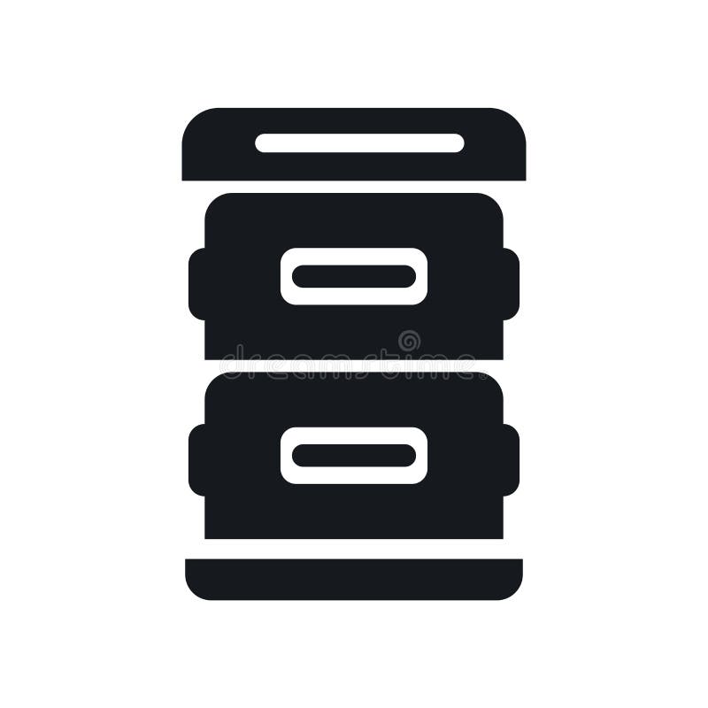 Archive Icon Vector Sign and Symbol Isolated on White Background ...