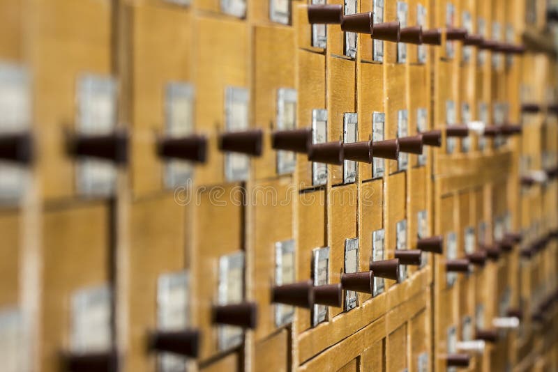 Archive Library stock photo. Image of file, information - 49418858