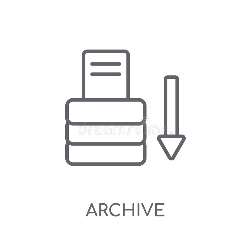 Digital filing and storage stock illustration. Illustration of folder ...