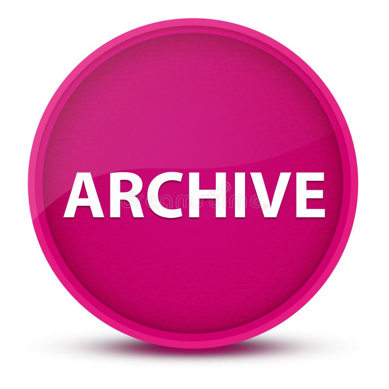 Archive Luxurious Glossy Pink Round Button Abstract Stock Illustration ...