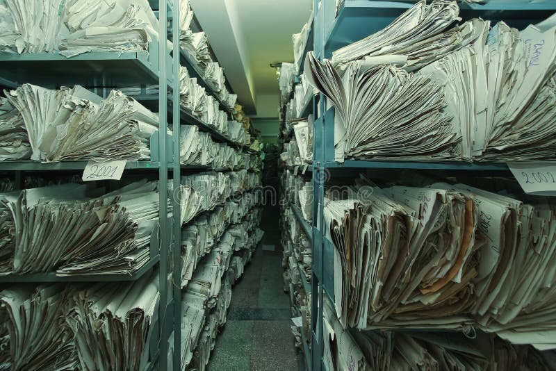 Archive stock photo. Image of storage, depository, organization - 32538558