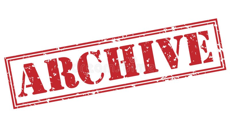 Archive rubber stamp stock illustration. Illustration of chronicles ...