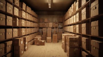 Records Storage Room Stock Illustrations – 126 Records Storage Room ...