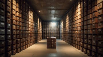 Records Storage Room Stock Illustrations – 126 Records Storage Room ...