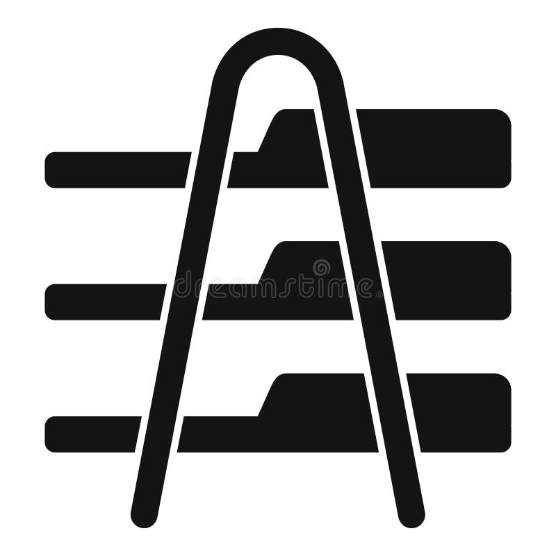 Archive Storing Documents Organizing Files System Icon Stock Vector ...