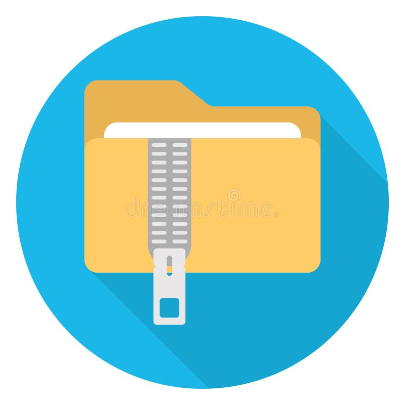 Archives Compressed Folder Color Vector Icon Stock Illustrations – 3 ...