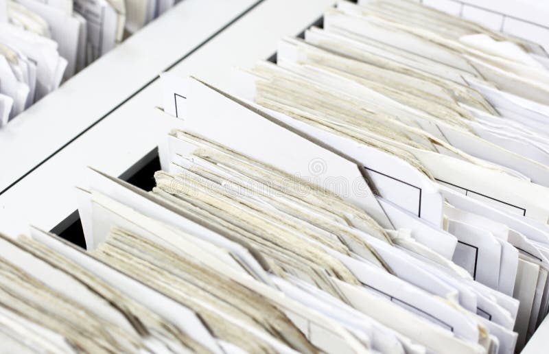 Archives Documents Pile of Old Paper Files Stock Photo - Image of beige ...