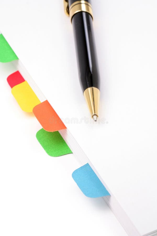 Archivieren Sie Teiler stockbild. Bild von tabulator, feder - 1826651