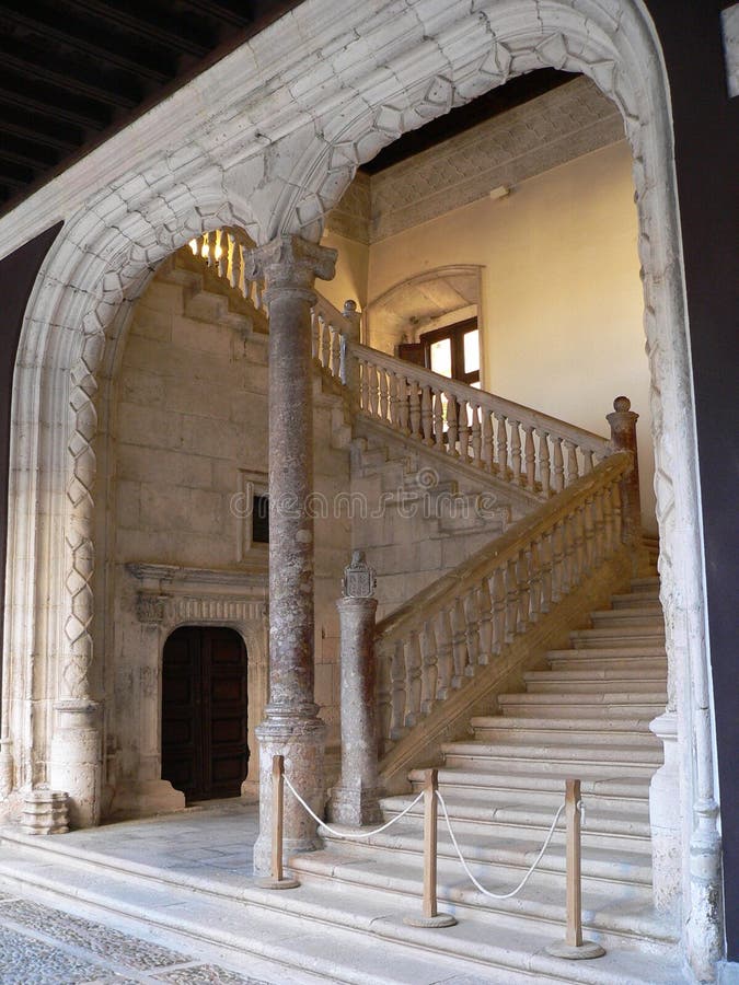 Archs And Stairs Of The Palace Stock Photo - Image of renaissance ...
