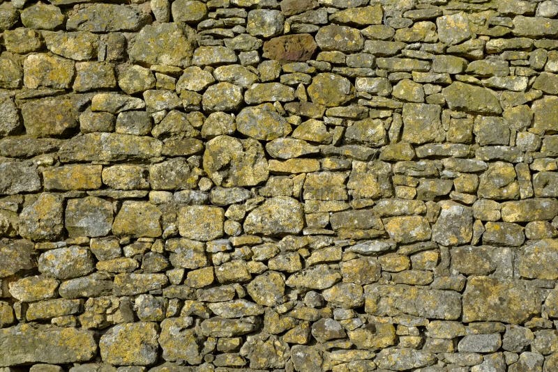 Old Rubble Stone Wall Construction Full Frame Texture Background Stock ...