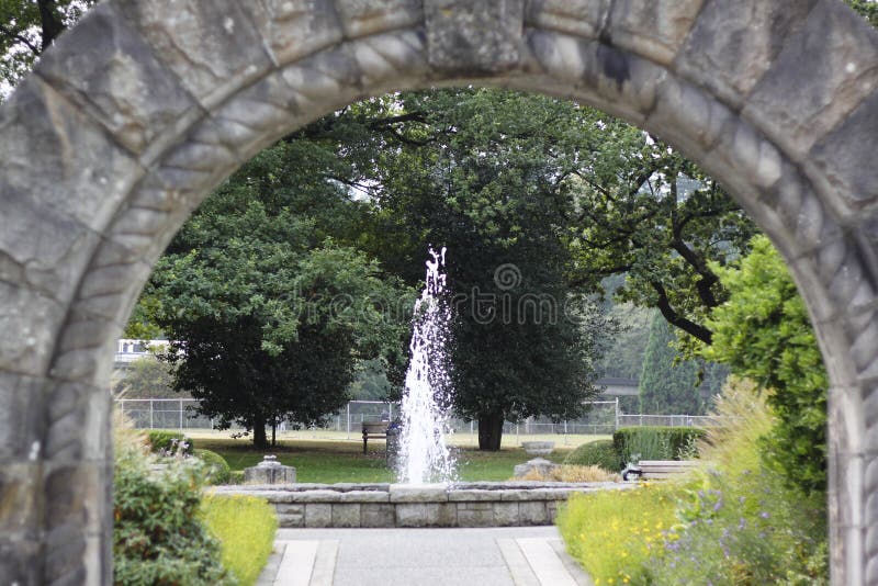 Archway stock image. Image of scenery, water, archway - 26765083