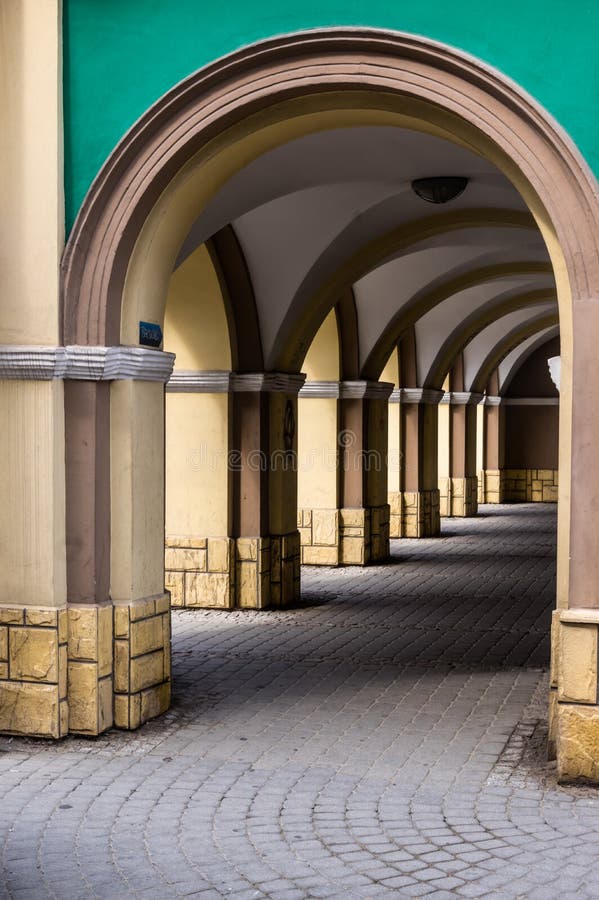 Archway stock photo. Image of classical, urban, pillar - 121248826