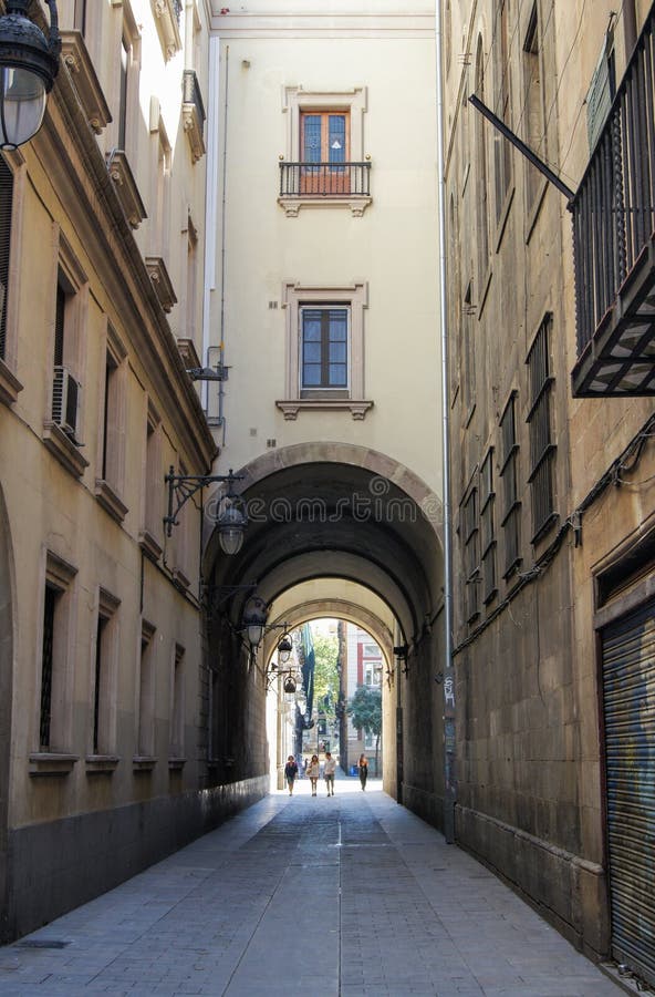 Archway stock photo. Image of spain, modern, urban, travel - 58131172