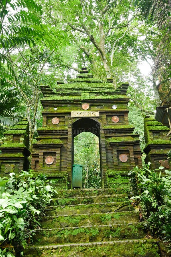 Archway site stock image. Image of green, forest, shrine - 362558427