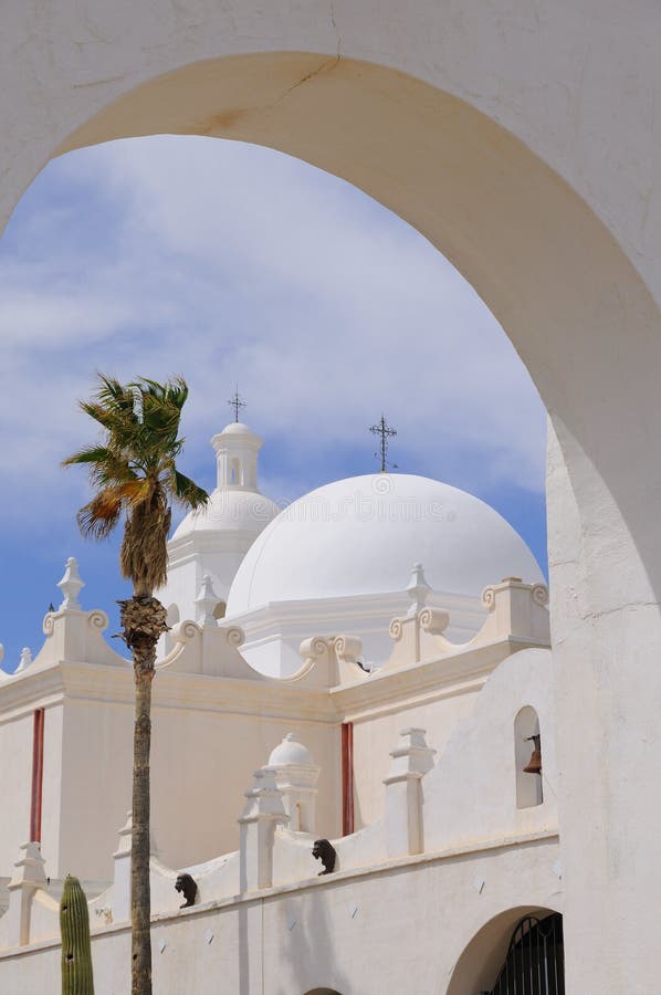Le Belhi di San Xavier fotografia stock. Immagine di arizona - 31256726