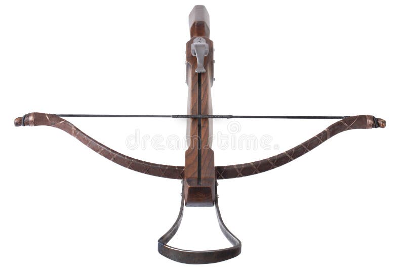 Arco Medieval Vintage Isolado Em Branco Foto de Stock - Imagem de ...