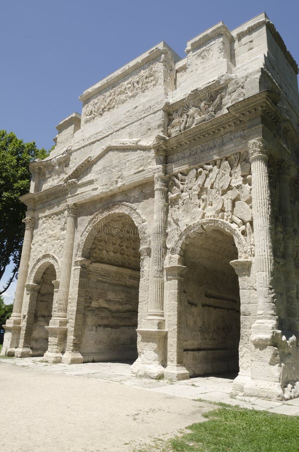 Arco romano do triunfo foto de stock. Imagem de roma, turismo - 9815898