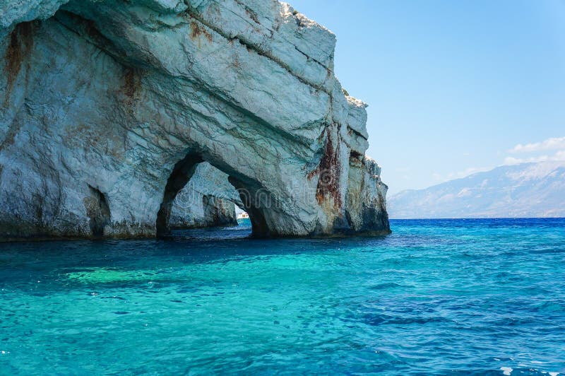 Arco in Zacinto fotografia stock. Immagine di bello, cielo - 44049178