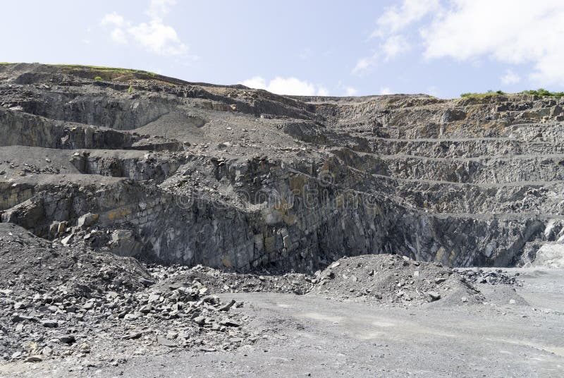 Arcow Quarry, Horton in Ribblesdale, Yorkshire. Stock Image - Image of ...