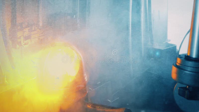 Arctic Base Hatch Opens in Storm Stock Footage - Video of polar ...