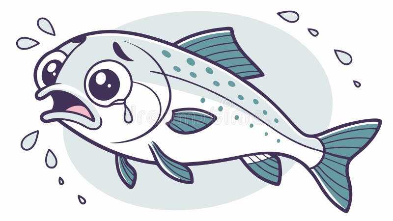 Arctic Cod Fish Harsh Walks Forest Tree Vector Stock Vector ...