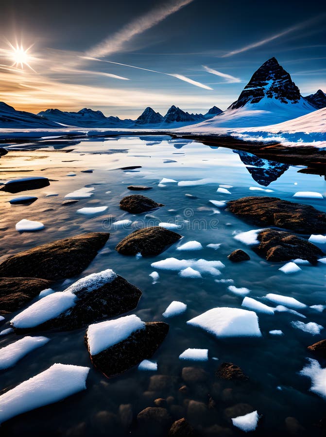 Arctic Focus: Detail Quality Sharpness Excellence. Stock Image - Image ...
