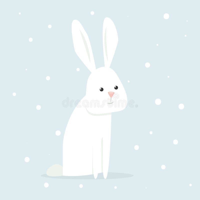 Arctic hare vector stock vector. Illustration of draw - 118938737