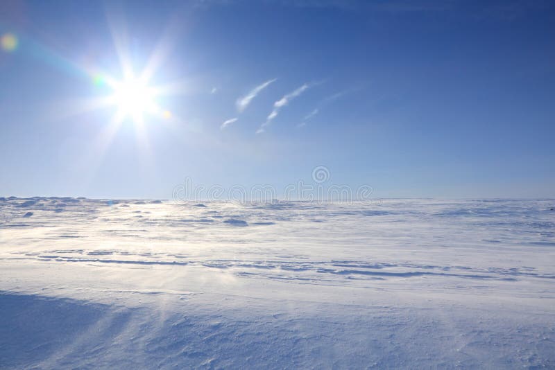 Arctic landscape stock photo. Image of regions, blizzard - 22555828