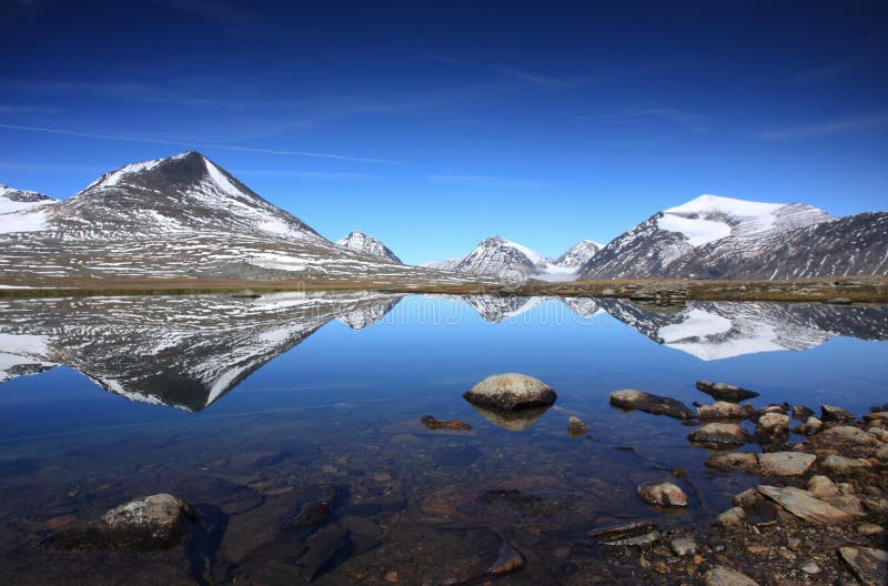 Arctic Landscape - Mountains Stock Photo - Image of antarctic, summit ...