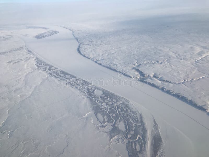 Arctic aerial view stock image. Image of view, white - 112823971