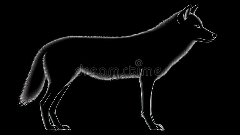 Wolf Profile Silhouette Stock Illustrations – 2,262 Wolf Profile Silhouette Stock Illustrations ...
