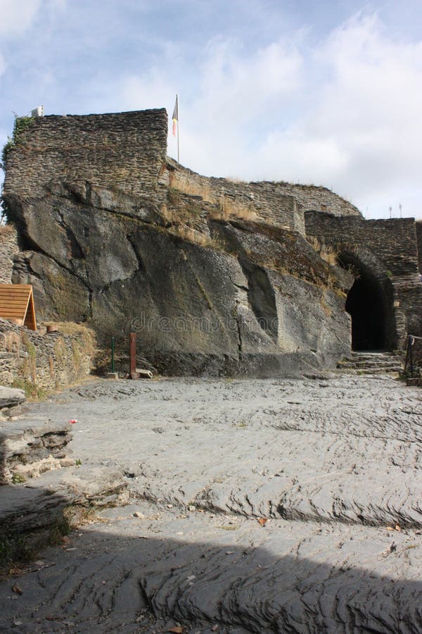 The Ardenne at the Location La Roche in Belgium Stock Image - Image of ...