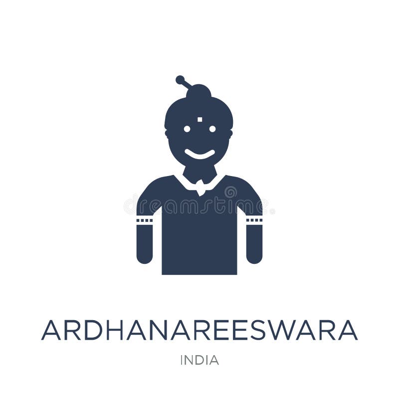 Ardhanareeswara Icon. Trendy Flat Vector Ardhanareeswara Icon on Stock ... Ardhanareeswara Icon. Trendy Flat Vector Ardhanareeswara Icon on Stock ...