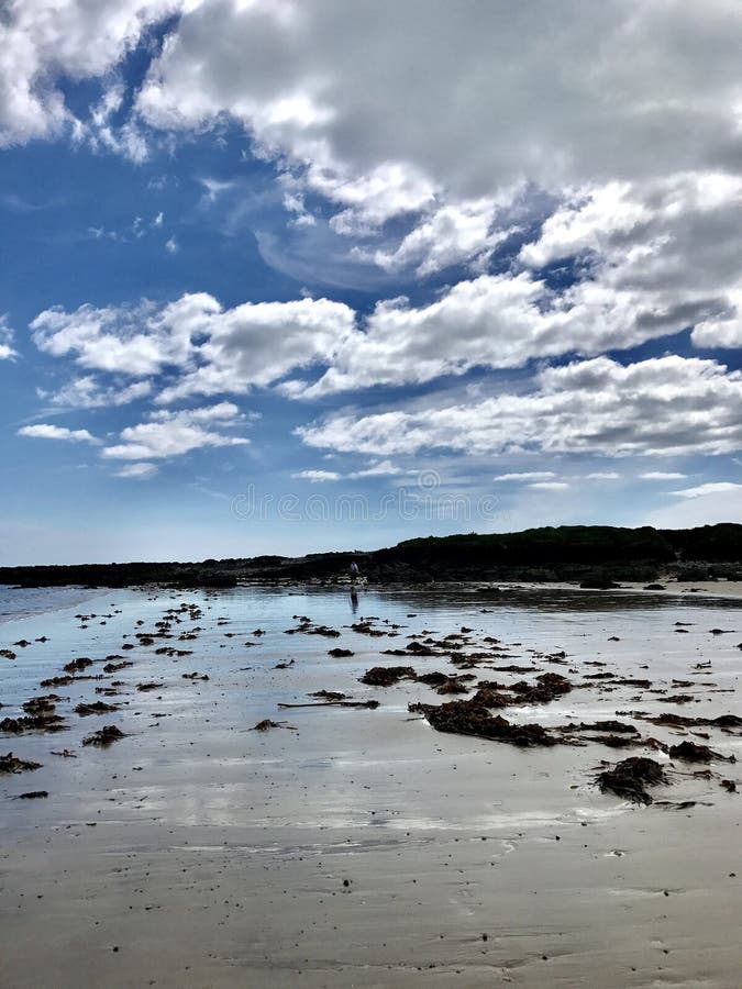 Ardmore Beach County Waterford Ireland Stock Photo - Image of ardmore ...