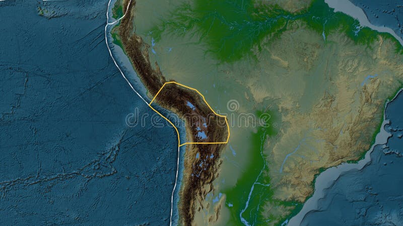 Altiplano Plate Outlined. Patterson Cylindrical. Physical Stock ...