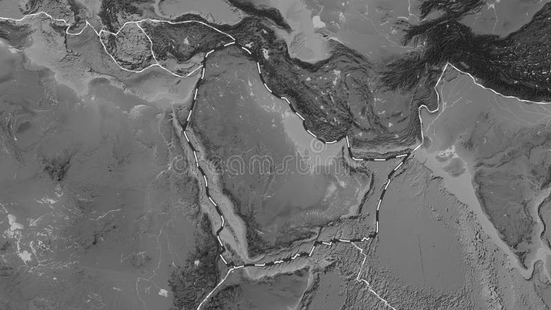 Placă Arabă Punctată. Model Cilindric. Tonuri Gri Stock Illustration ...