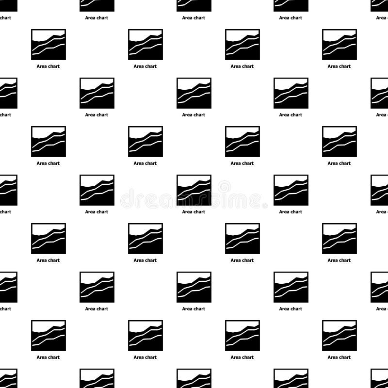 Area Chart Pattern Vector Seamless Stock Vector - Illustration of ...