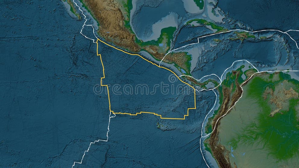 Cocos Plate Outlined. Patterson Cylindrical. Physical Stock ...