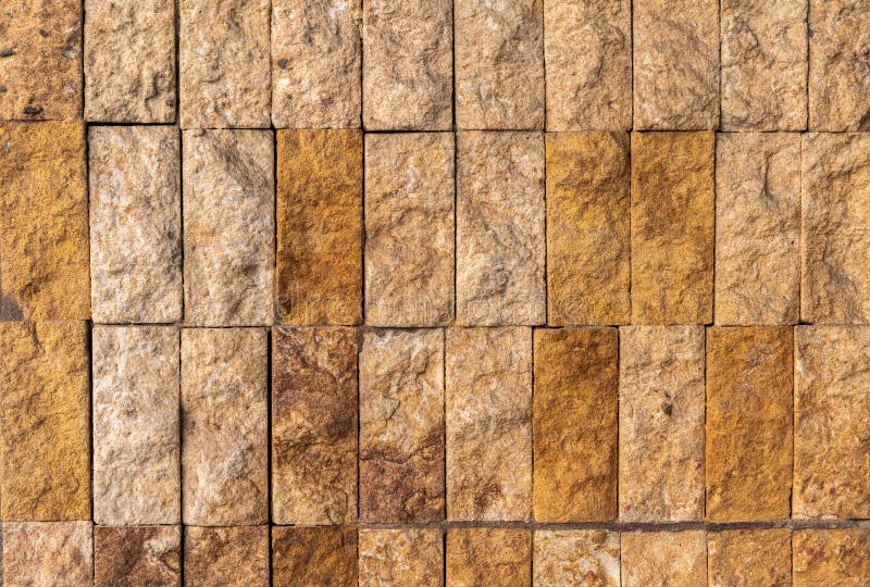 Area Composed of Vertically Laid Stone Blocks Stock Image - Image of ...