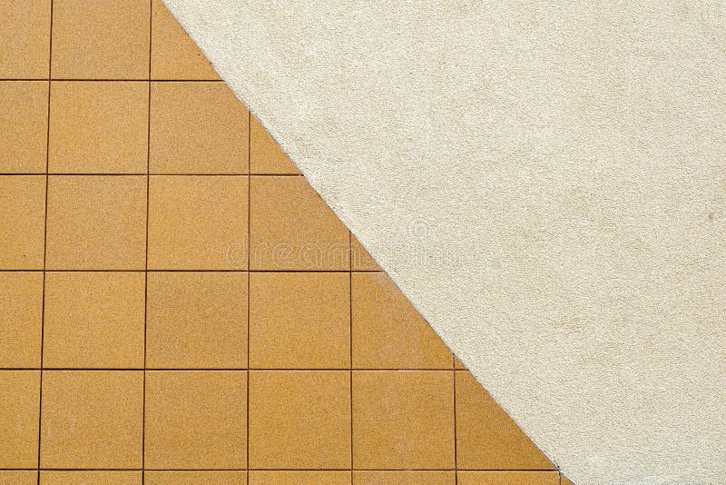 Area Diagonally Divided, Tile Plaster Stock Image - Image of diagonal ...