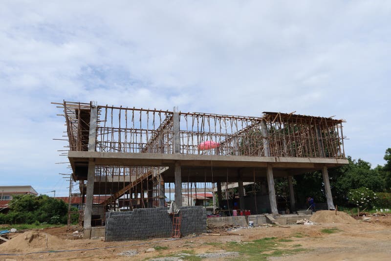 The Area in Front of the Construction Industry for the Construction of ...