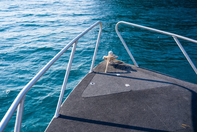 Area at Front of Speed Boat Stock Image - Image of ship, vehicle: 142649167