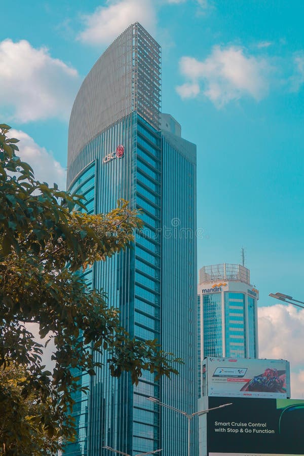 An Area that Has Beautiful High-rise Buildings Stock Image - Image of ...