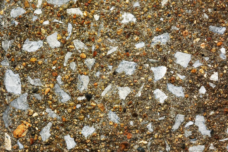 The Area Has Small Pebbles of Various Sizes Stock Photo - Image of ...