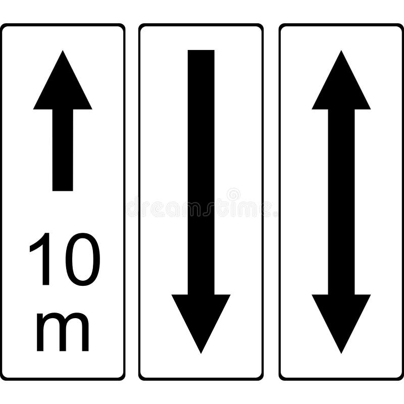 The Area of Operation of Prohibiting Signs. Vector Image. Stock Vector ...