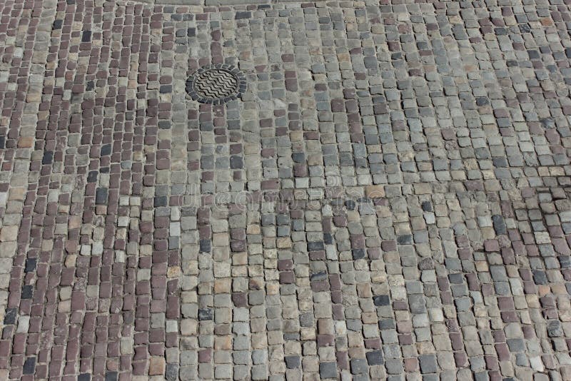 Area of pavers stock photo. Image of decorative, polygonal - 75851720