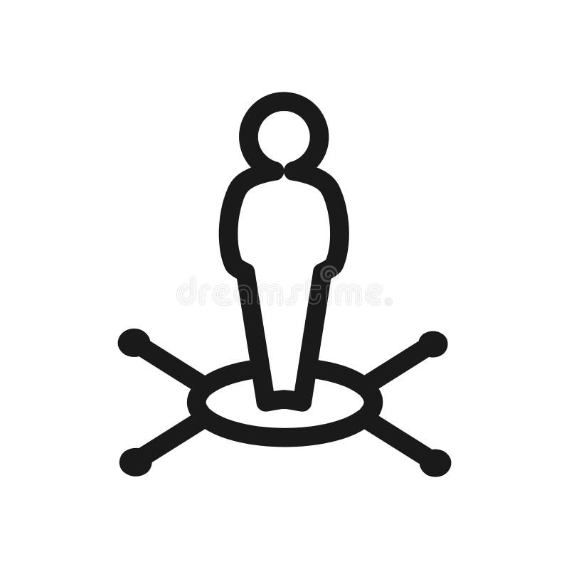 Area of Specialization Line Icon. Area of Specialization Isolated ...