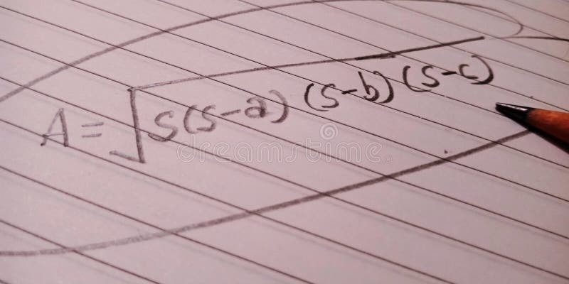 Area calculation stock image. Image of pencil, mathematics - 13942665