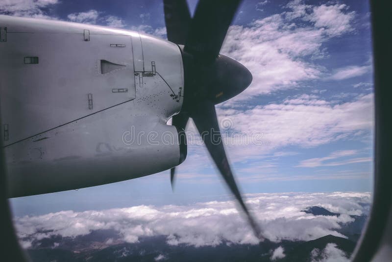 Areal Photography Of Airplane Engine Picture. Image: 109920235